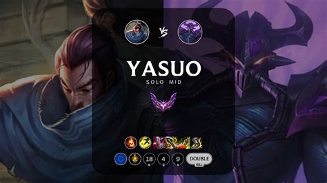 Yasuo Mid Vs Kassadin Euw Master Patch 135 Youtube