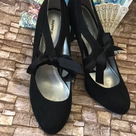 X Appeal Shoes Xappeal Suede Heels Poshmark
