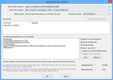 How To Perform Full Backup And Incremental Backup Eassos Blog