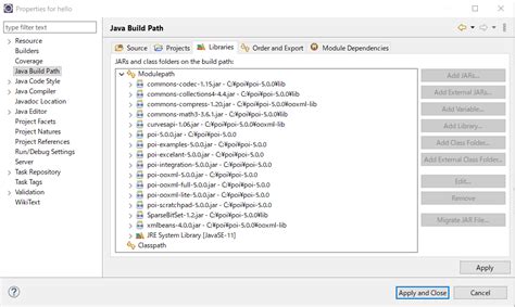 Eclipse でpoiのファイルが読み込めません。 スタック・オーバーフロー