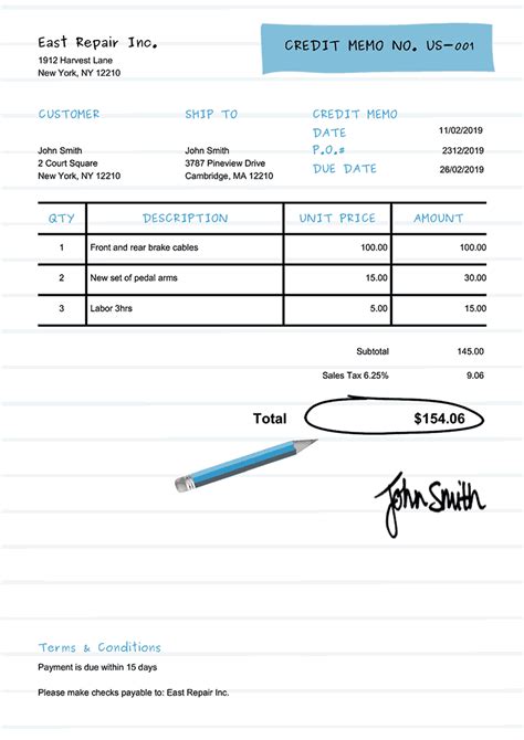 Credit Memo Templates Quickly Create Credit Memos