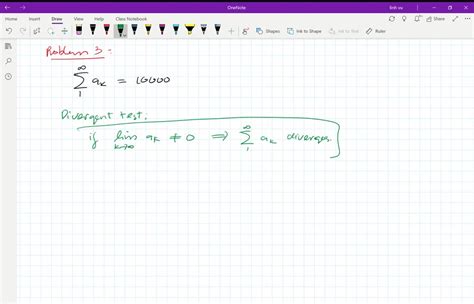 Solved If We Know That Sum K Infty A K Then What Can