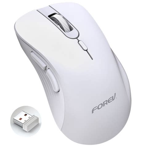 Forev Fv G200 Wireless Ergonomic Vertical Side Button Mousewhite Forev Fv G200 Wireless Ergonomic Vertical Side Button Mousewhite