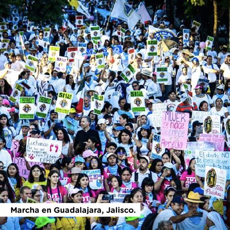 Marcha A Favor De La Mujer Y De La Vida En Guadalajara Conparticipacion