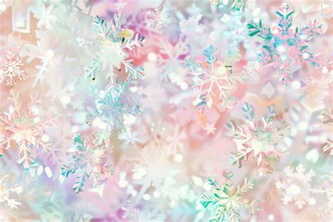 Holographic Snowflake Confetti Sparkles Graphic By Sun Sublimation
