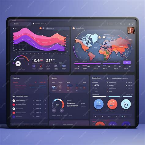 Premium Photo Web Dashboard Social Analytics Social Media Sentiment