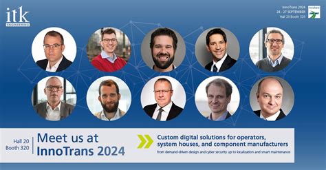 Innotrans2024 Itkengineering Mobility Railway Cybersecurity Smartmaintenance Railtech