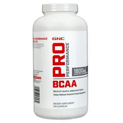 Gnc Bcaa Now Bcaa Capsule At ₹ 1200piece In New Delhi Id 24888180055