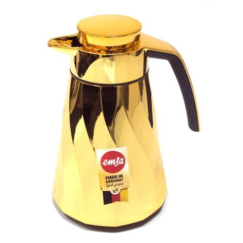 Buy Emsa Cone Swirl Flask Gold 1l Online In Uae Sharaf Dg