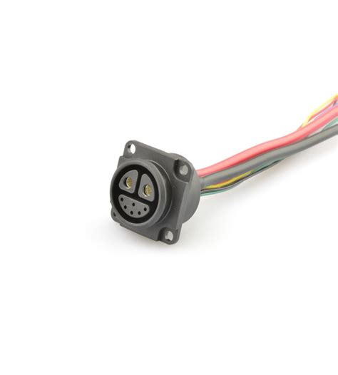 Female Panel Mount Connector Self Locking