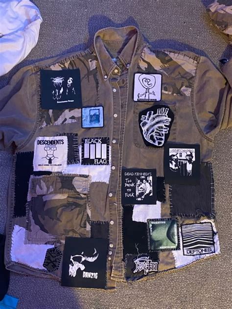 Pin By Jennifer Hilliard On Genderfuck Outfits Diy Jacket Hippie Diy