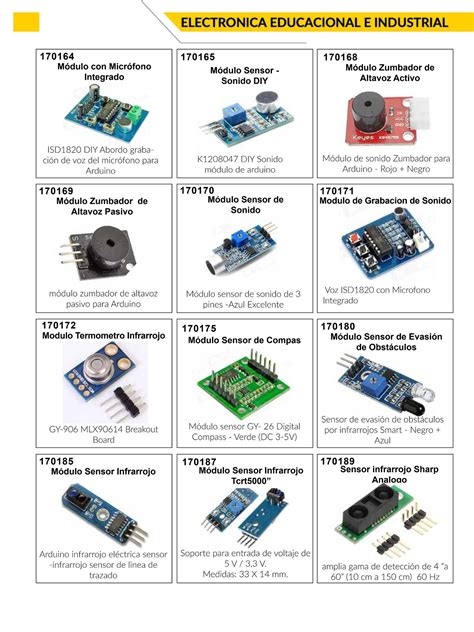 Programación Módulos Electrónicos Para Arduino Esp32 Raspberry Pi Pico Sensores Y Sonido