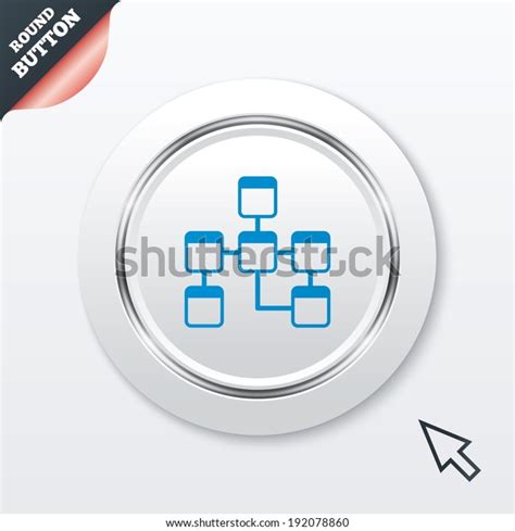 Database Sign Icon Relational Database Schema Stock Vector Royalty