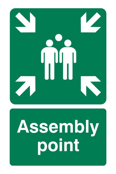 Assembly Point Sign