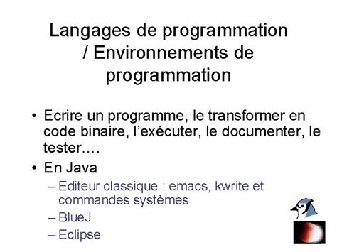 Introduction La Programmation Oriente Objet Langage Java Si