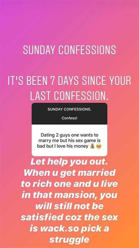 Pokello Nare Exposes More Shocking Sunday Confessions