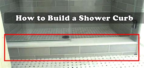 Building A Shower Curb Shower Ideas
