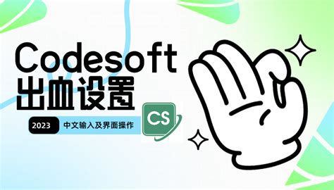 Codesoft怎么设置出血 Codesoft怎么设置中文 Codesoft中文网站