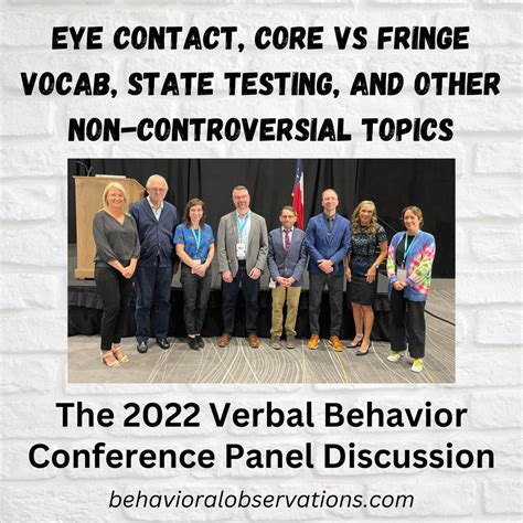 Eye Contact Core Vs Fringe Vocab State Testing And Other Non