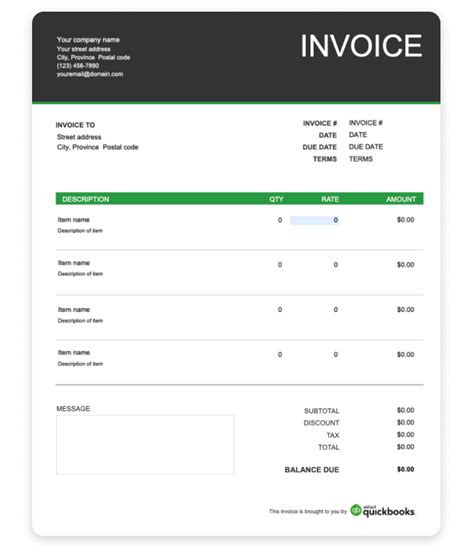 Free Consulting Invoice Templates Excel Word Pdf