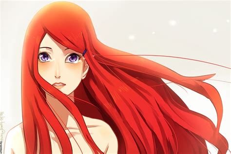 Наруто девушка с красными волосами Zefirka Club фото и картинки