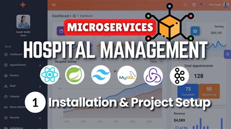 Hms With React And Spring Boot Microservices Ep 1 Introduction And Project Setup Youtube