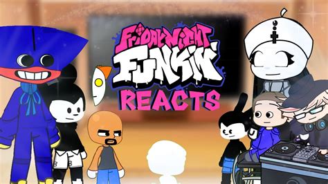 Friday Night Funkin Mod Characters Reacts Part Moonlight Cactus YouTube