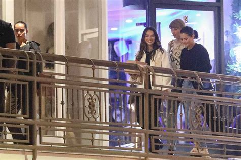 Taylor Swift Has Girls Night Out With Selena Gomez And Zoë Kravitz