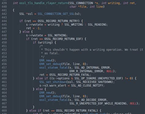 openssl ssl connect fails with unexpected eof while reading stack