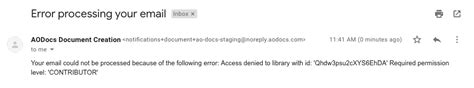 Create Documents From Emails In Team Folders And Secured Folders In