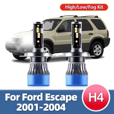 2x LED H4 CSP