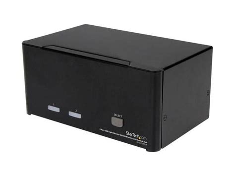 StarTech Com Port Triple Monitor DVI USB KVM Switch With Audio USB Hub Walmart Com