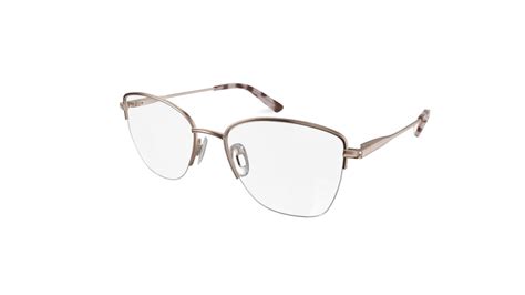 Specsavers Womens Glasses Lesley Rose Gold Cateye Metal Recycled