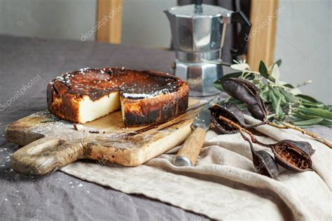 Pastel De Queso Quemado Vasco De San Sebasti N Delicioso Pastel Casero