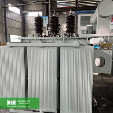 Three Phase Oil Immersed Substation Transformer Electric Small