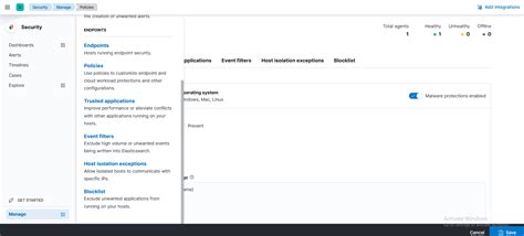 Security Solution For Group Navigation The Blocklist Description Is