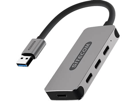 SITECOM USB A Naar 4x USB C Kopen MediaMarkt
