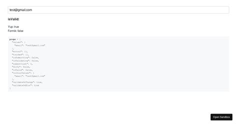 Formik Validation Bug Codesandbox