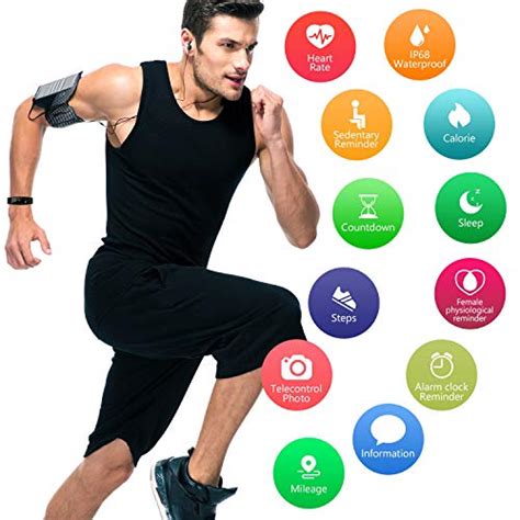 Mgaolo Fitness Tracker With Blood Pressure Heart Rate Sleep Monitor