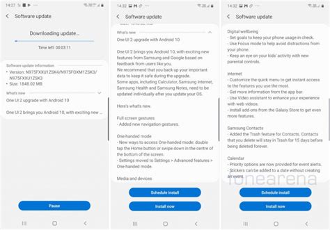 Samsung Galaxy Note 10 And Galaxy Note 10 Android 10 One Ui 2 0 Beta Starts Rolling Out