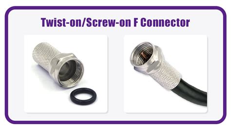 F Type Connectors Explained How To Install F Connectors Vcelink