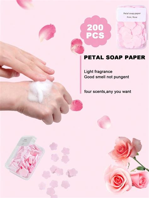 200pcs Portable Hand Soap Sheets For Outdoor Activities And Travel