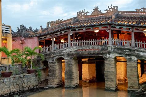 Pont Couvert Japonais Hoi An Vietnam Photo Stock Image Du Japonais