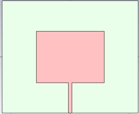 Schematic Of Microstrip Antenna Resonating At 377 Ghz Download Scientific Diagram