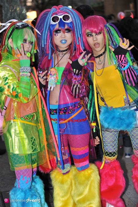Cyber Girls From Cybergoth Cyberpunk Fashion Rave Costumes