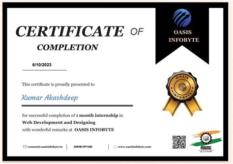 Kumar Akashdeep On Linkedin Oasisinfobyte Webdevelopment Internship Oasisinfobyte
