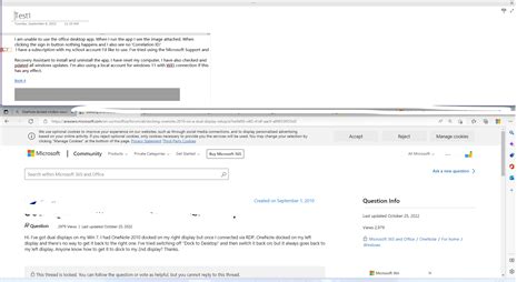 Large Gap Between Onenote Docked Window And Other Programmeswindows