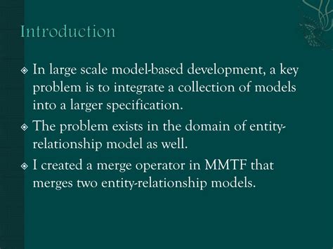 ppt efficient er diagram merging algorithm for model integration