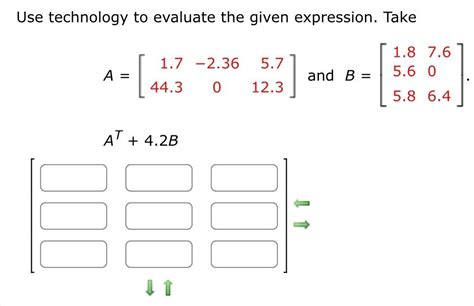 Solved Use Technology To Evaluate The Given Expression Take Chegg