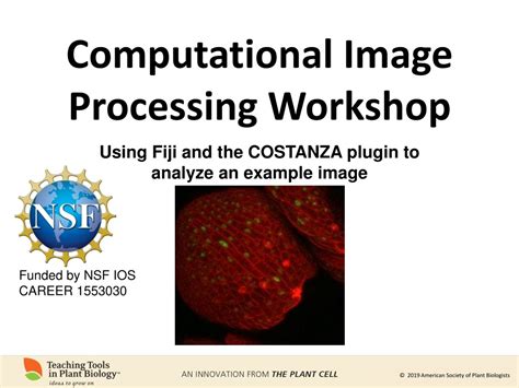 ppt computational image processing in microscopy powerpoint